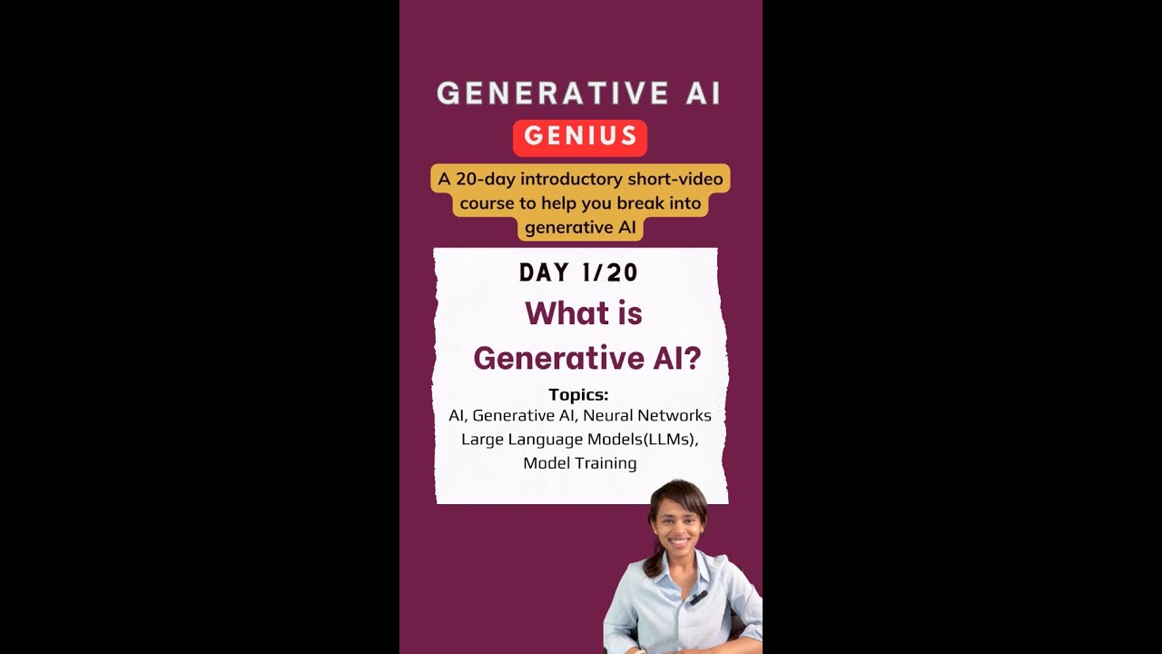 Introduction To Generative Ai Day 1 20 Youtube
