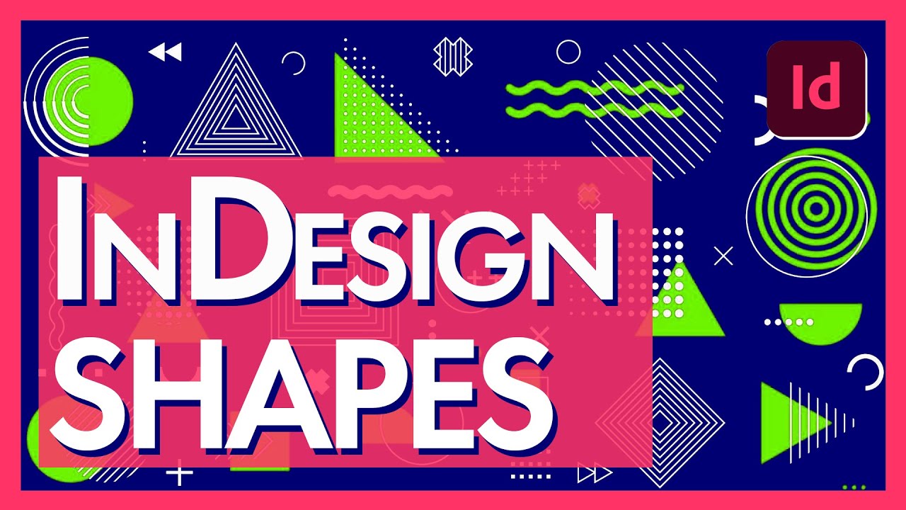 InDesign Shapes - YouTube