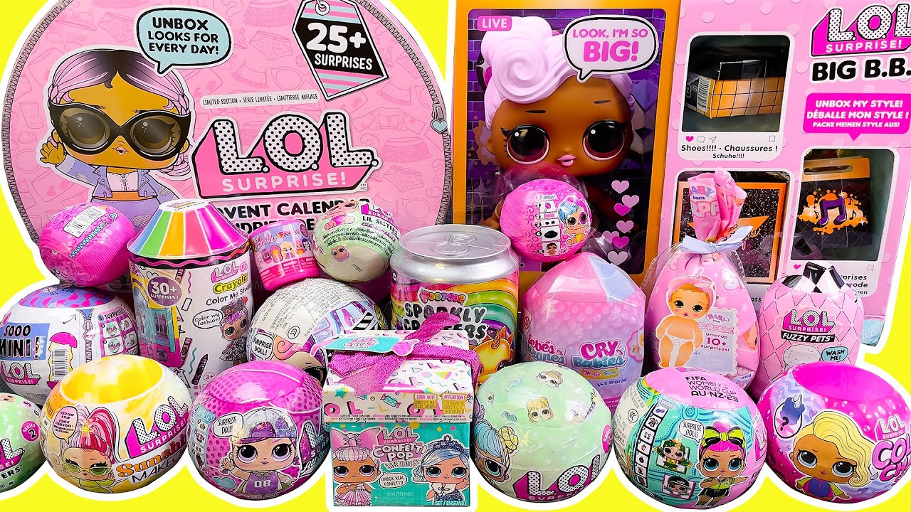 UNBOXING *SO MANY* MYSTERY LOL SURPRISE DOLLS | MEGA MYSTERY TOY ...