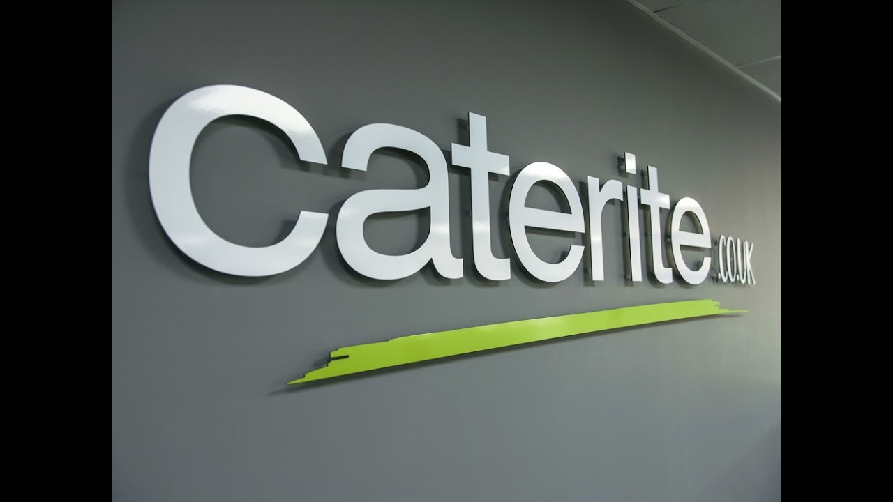 Time lapse of fitting caterite logo in the office. - YouTube