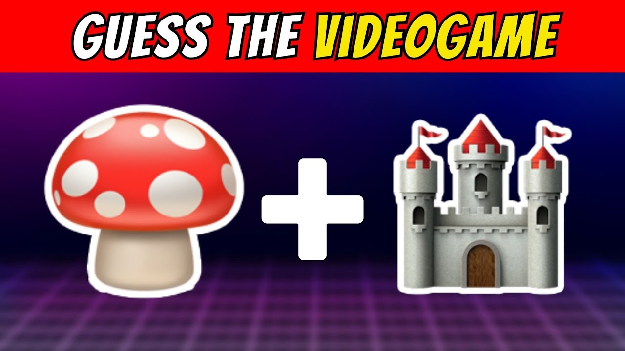 Guess the Video Game by Emojis | Emoji Quiz - YouTube