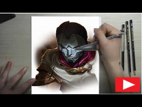 How to draw JHIN - YouTube