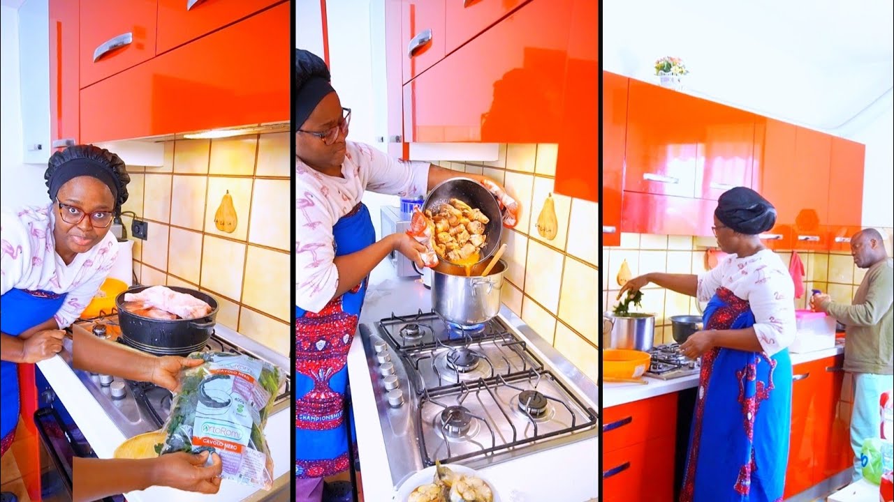 Cooking an IMPROMPTU dinner for my family of six | The way HE stares at ...