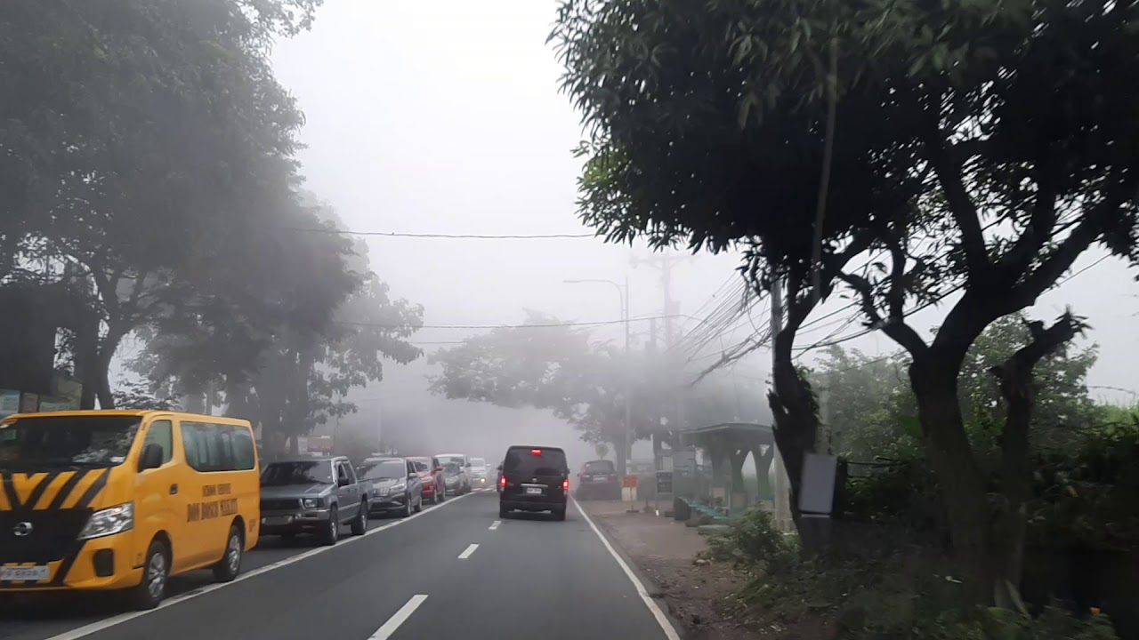 Foggy afternoon TAGAYTAY CITY - YouTube