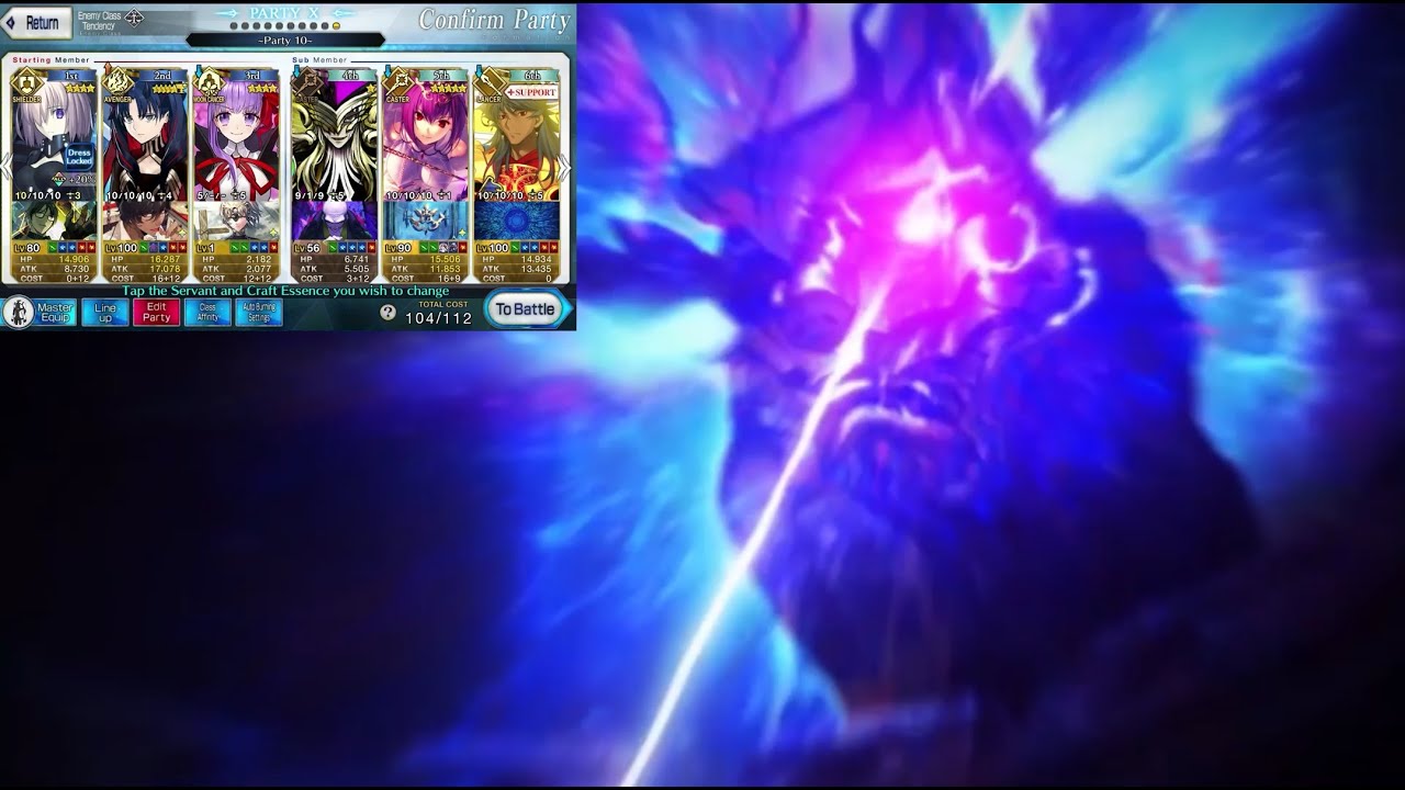 [FGO] LB5.2 Section 21-3 Zeus 4T - Space Ishtar - YouTube