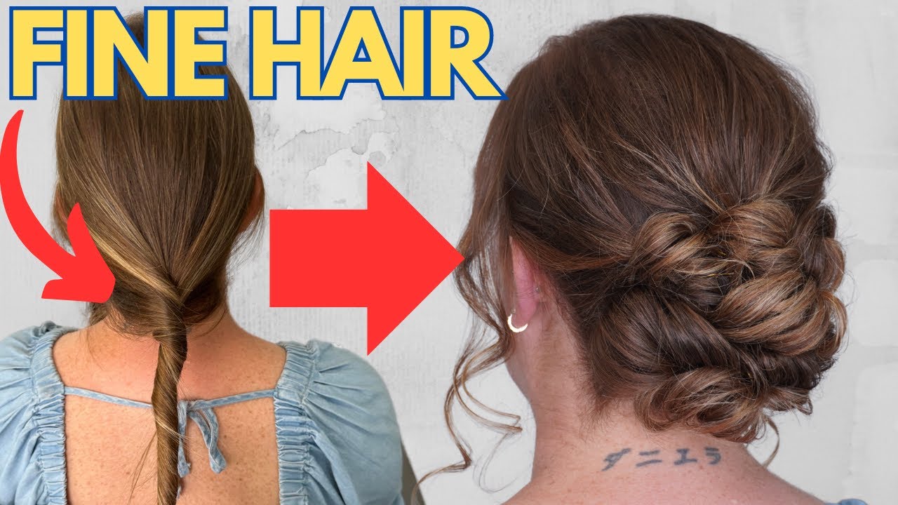 EASY Curly Bun Hairstyle For Fine Thin Hair How To Do A Curly Bun easy-curly-bun-hairstyle-for-fine-thin-hair-how-to-do-a-curly-bun