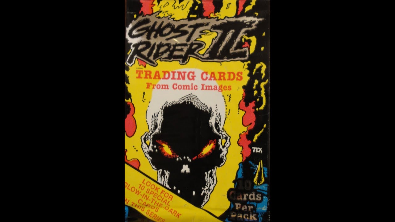What's Inside - Ghost Rider II Trading Cards (1992, Comic Images) - YouTube