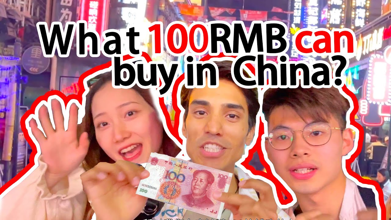 What 100 RMB can buy in china? Let's see in this VLOG | English ...