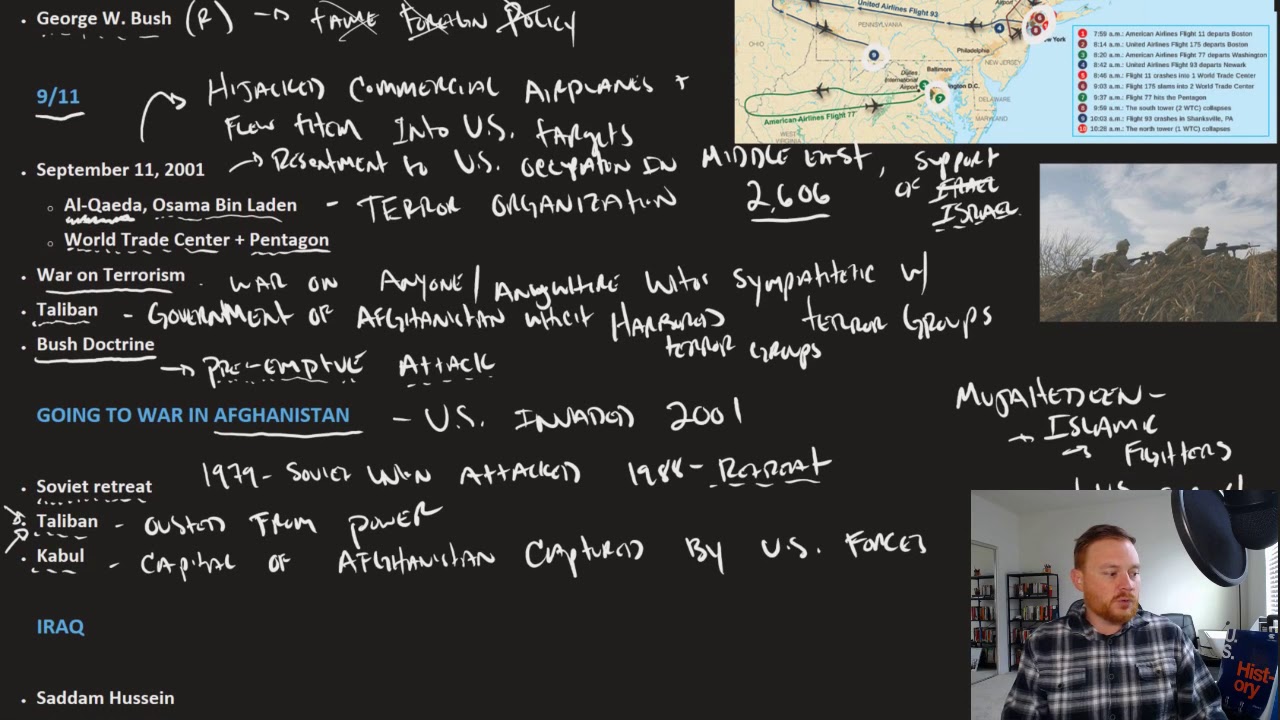 Openstax U.S. History - 32.1 The War on Terror - YouTube