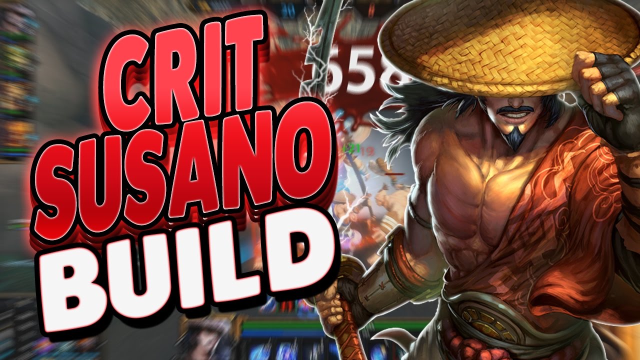Smite: Crit Susano Build - I'LL TEACH YOU WHO TO INVADE! - YouTube