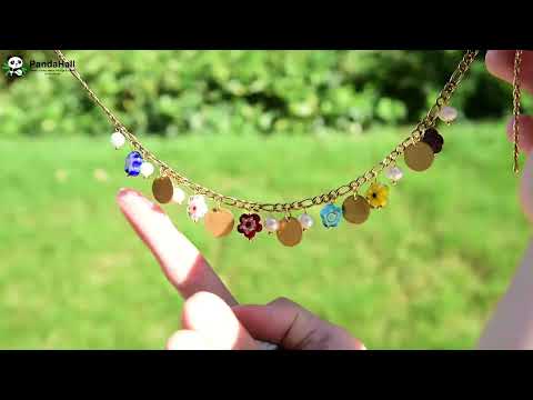 DIY Blank Tag Pendant Figaro Chain Necklace | Pandahall DIY Tutorial