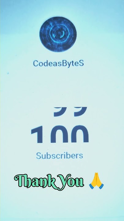 Thank You 🙏 For 100 Subscribers Coding Codinginterviews Python C Shortstutorials Shorts