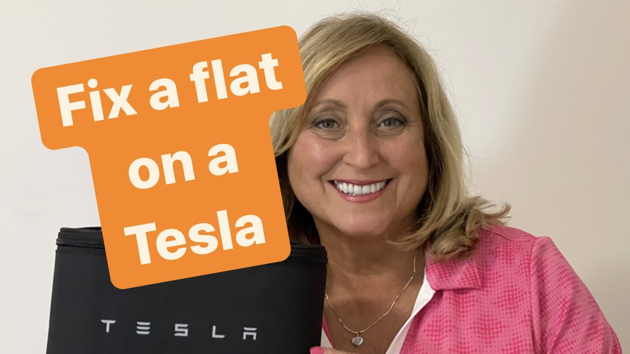 Tesla Flat Tire (What to do if your Tesla gets a flat tire?) - YouTube