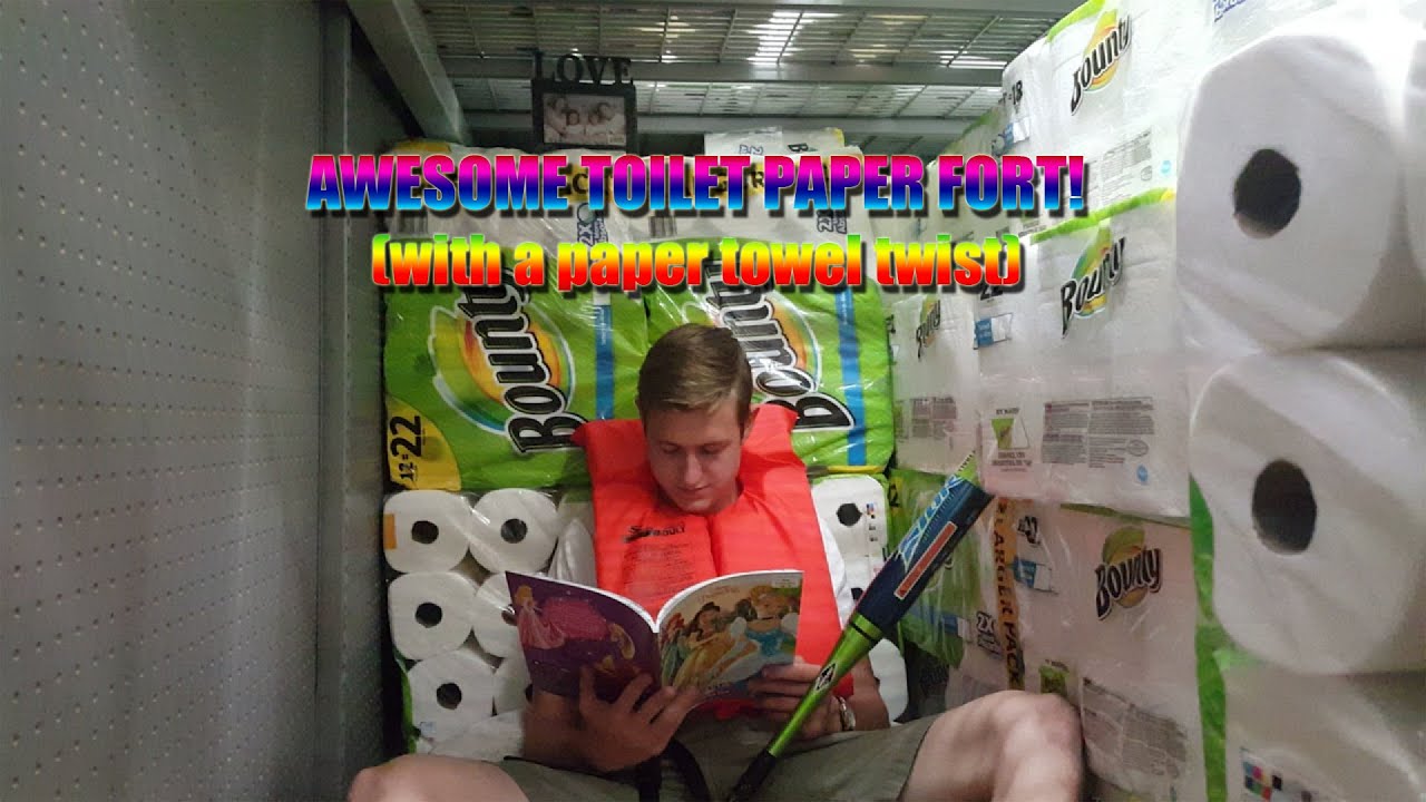 AWESOME TOILET PAPER FORT with A Paper Towel Twist INSIDE WALMART YouTube awesome-toilet-paper-fort-with-a-paper-towel-twist-inside-walmart-youtube