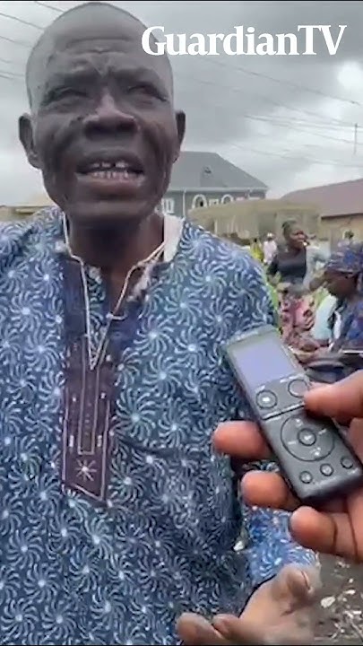 69 Year Old Man In Tears As Sanwoolu Demolishes 12 000 Houses In Lagos