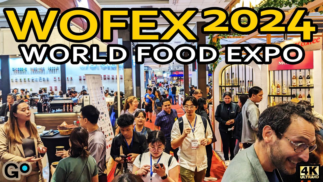 4K || WOFEX 2024 || World Food Expo || Tour & walk-around || Event that ...