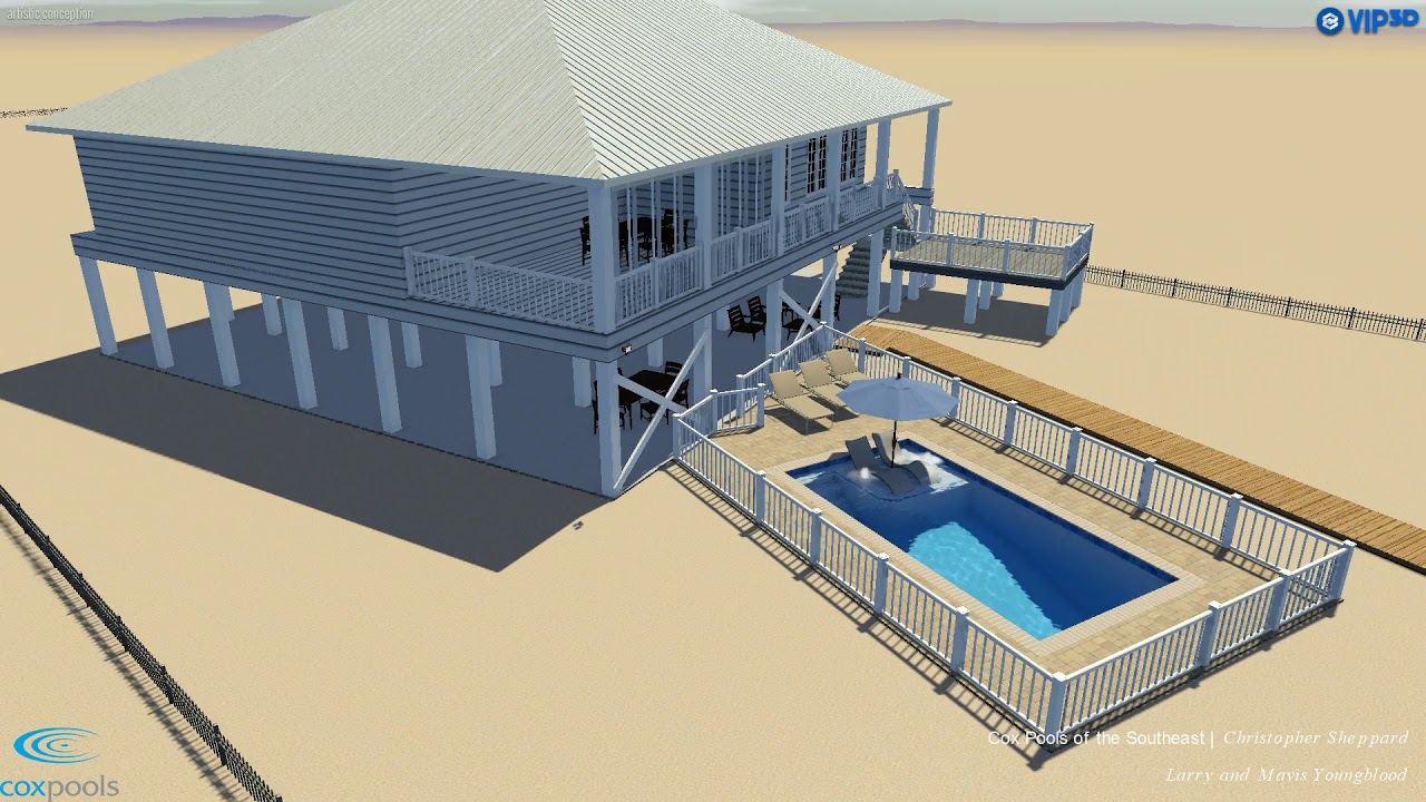Youngblood Beach Residence Swimming Pool Design StoryBoard 01 001 - YouTube