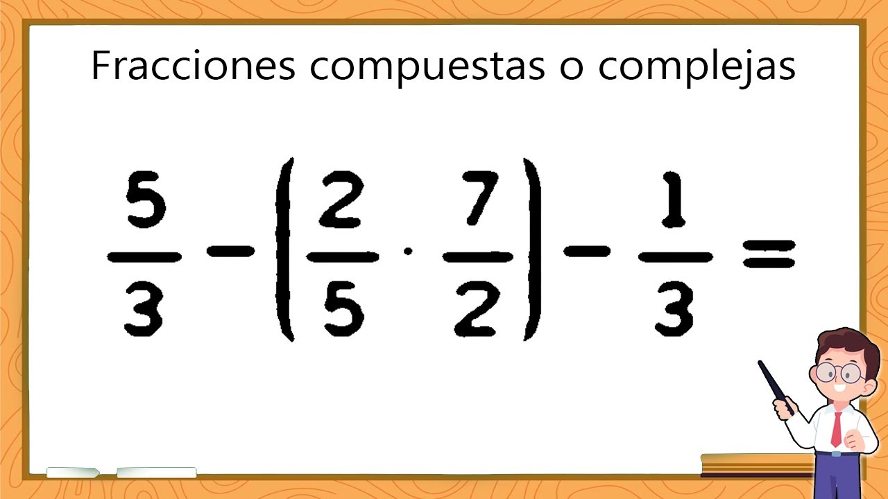 Ejercicio 12 de FRACCIONES COMPUESTAS O COMPLEJAS super facil de ...