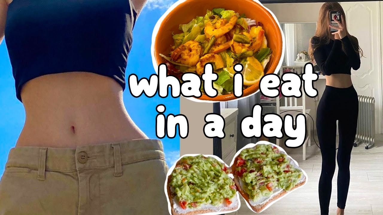 what I eat in a day 🍓 *realistic* - YouTube