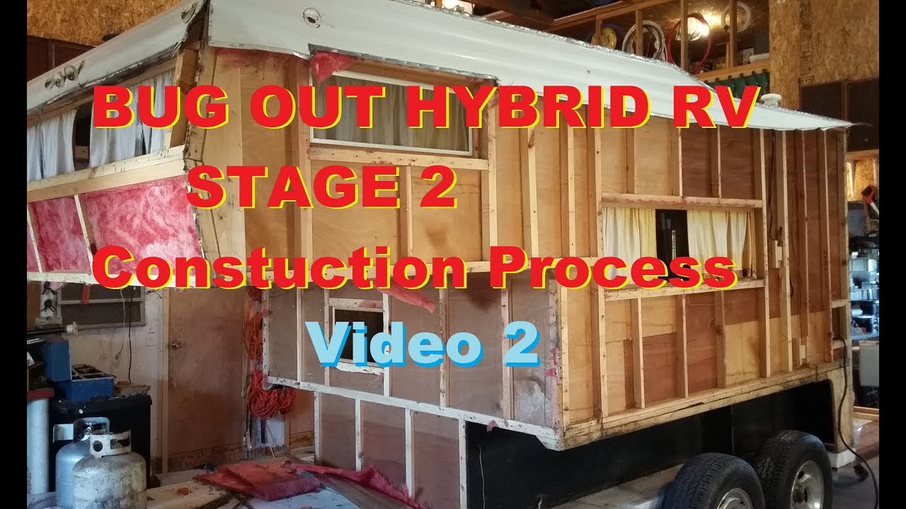 BUG OUT shelter, the Demo & Build in stage 2, video 2 ( items to use ...