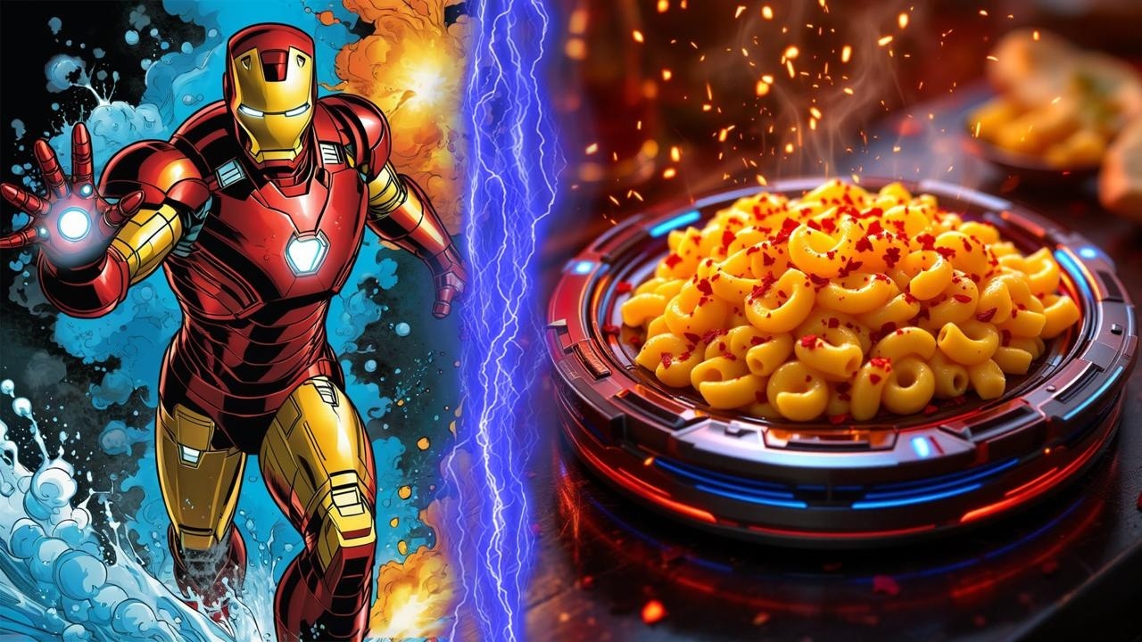 If Superheroes Made Mac & Cheese... 🍝 (Marvel & DC Edition) - YouTube
