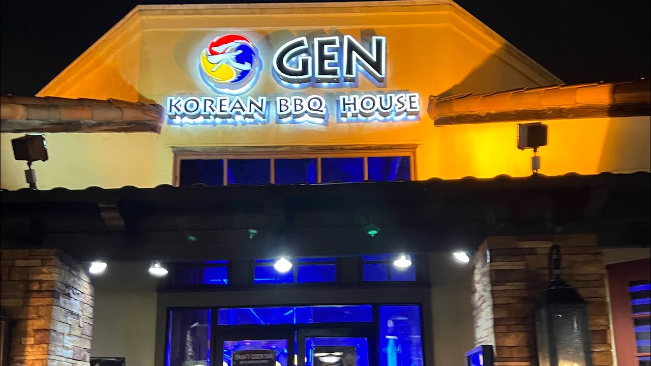 Review of Gen Korean BBQ House - YouTube