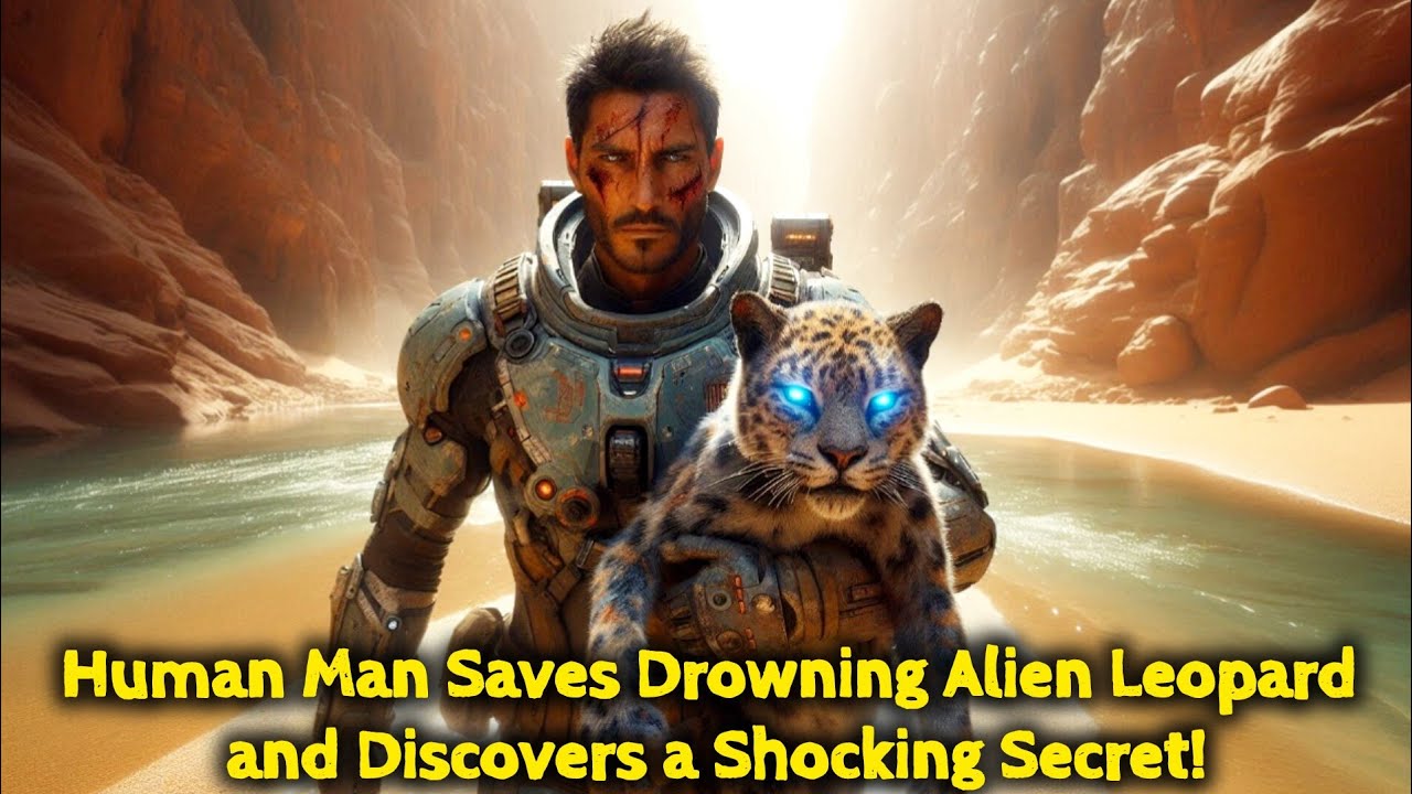 Human Man saves Drowning Alien Leopard and Discovers a shocking secret ...