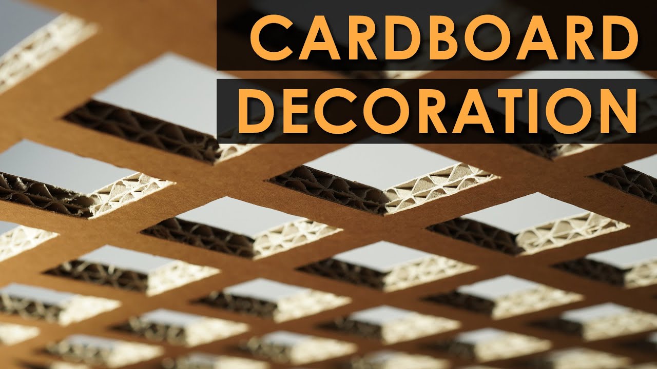 DIY Cardboard Decoration YouTube diy-cardboard-decoration-youtube