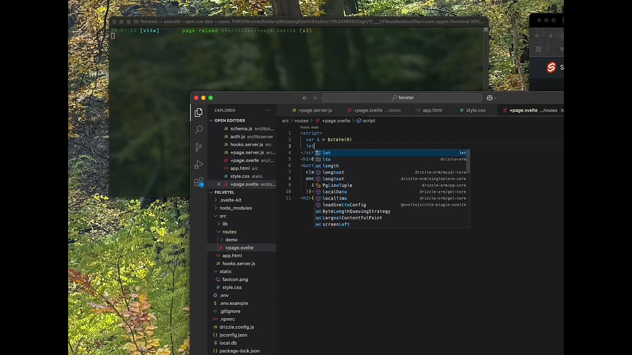 SvelteKit Crud adat küldése szerver oldalról kliens oldalra - YouTube