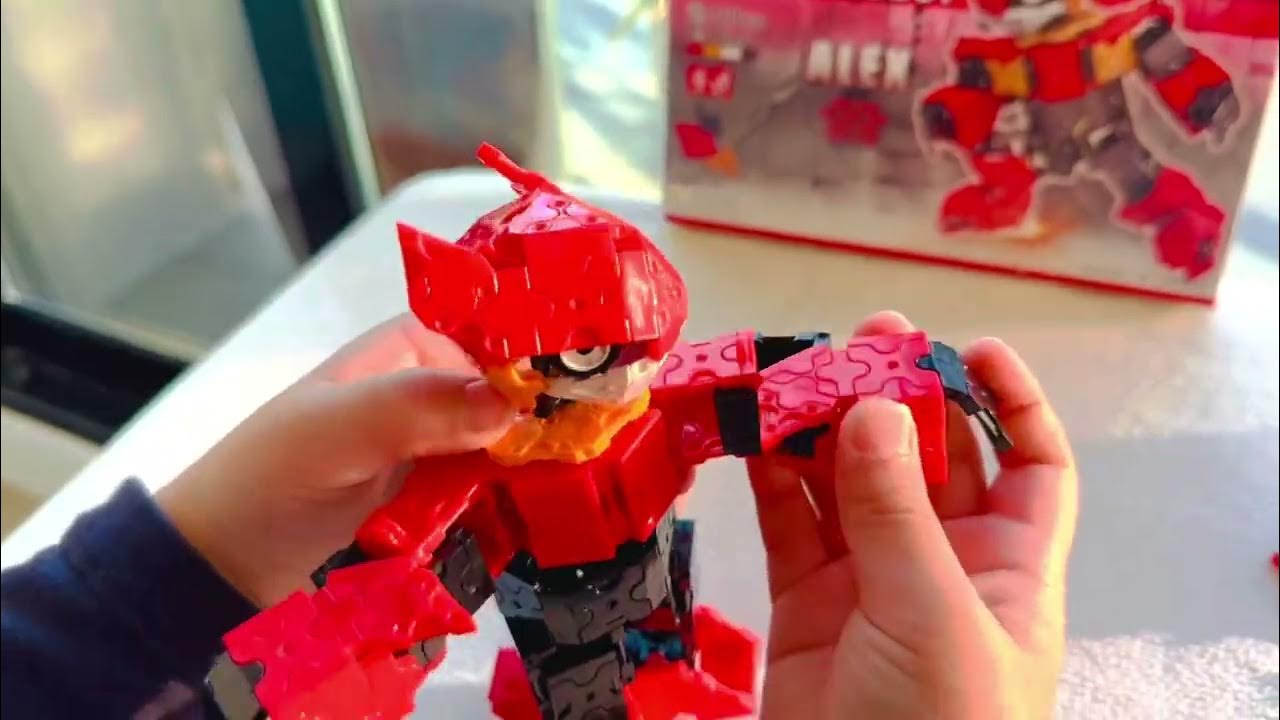 Buildup Robot Alex, by LaQ - YouTube