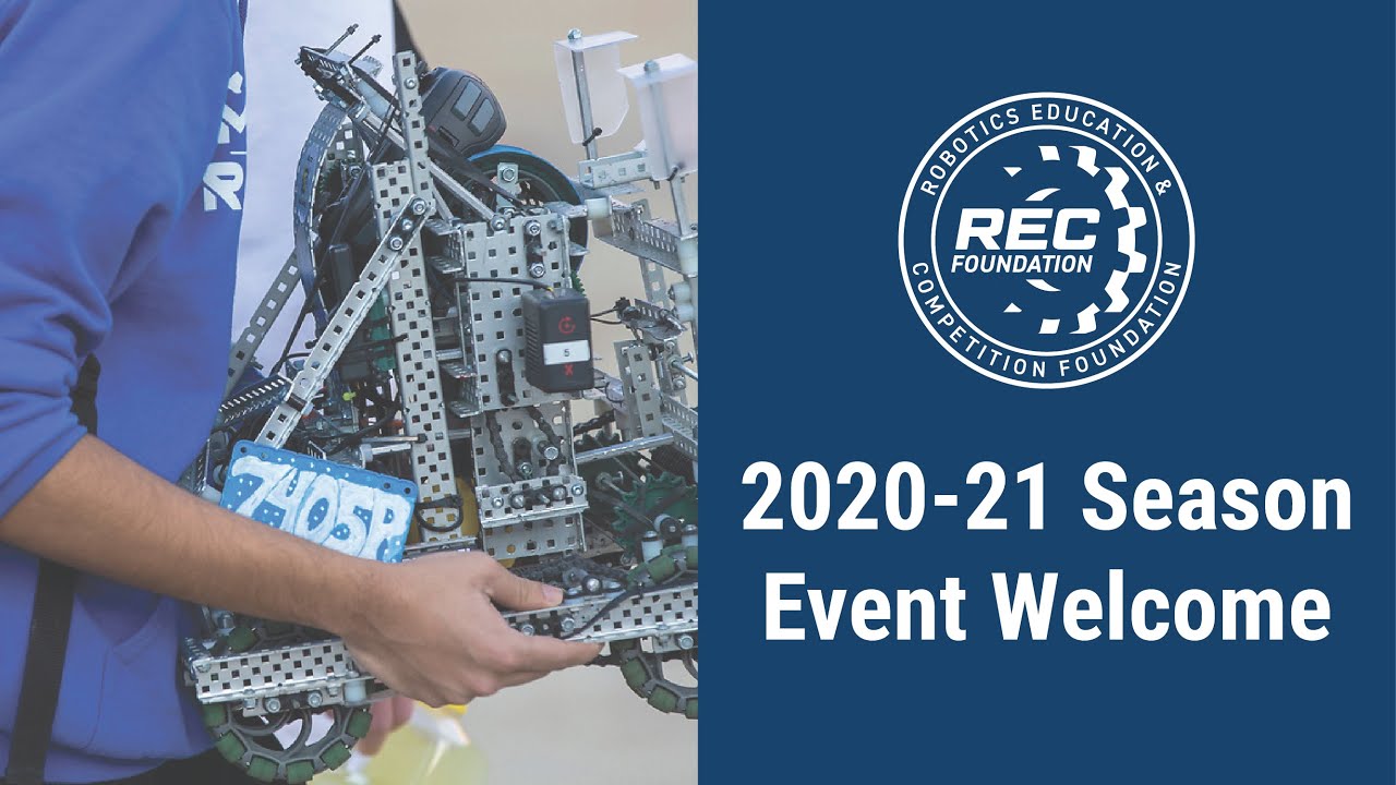 REC Foundation 2020-21 Season Event Welcome - YouTube
