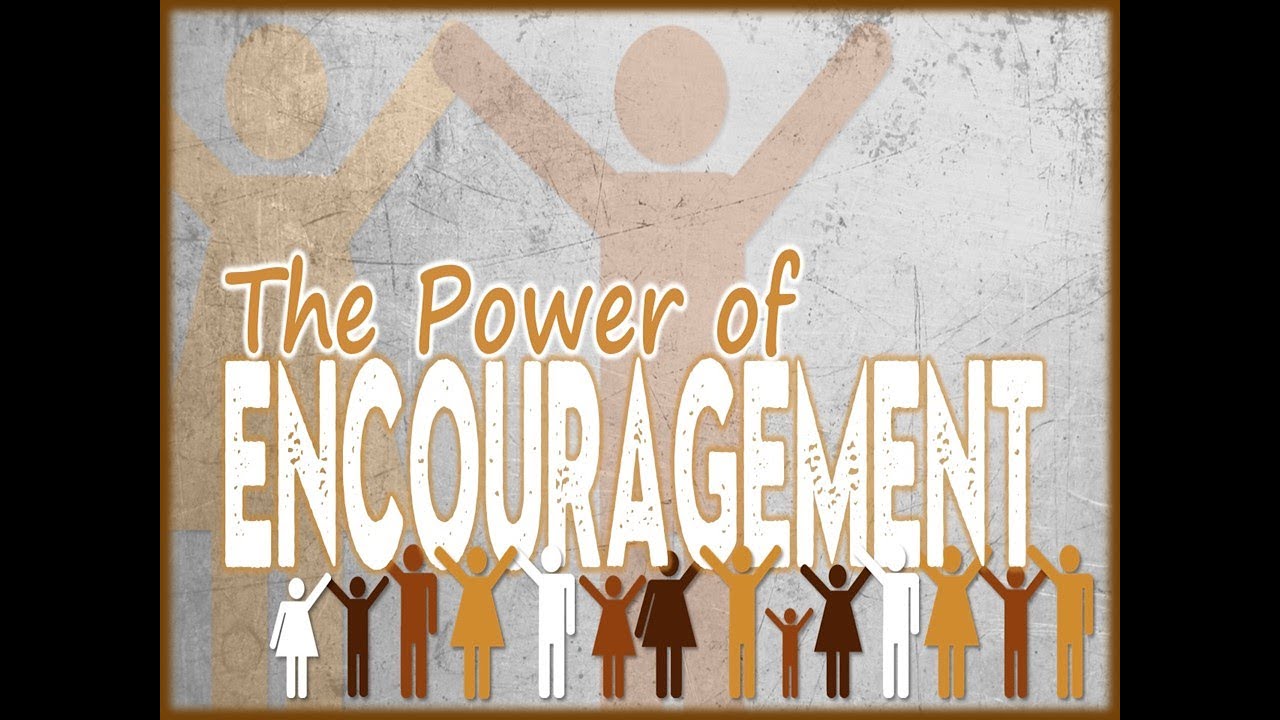 The Power of Encouragement (Paul White) - YouTube
