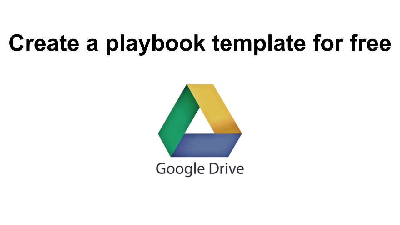 Create a playbook template for free - YouTube
