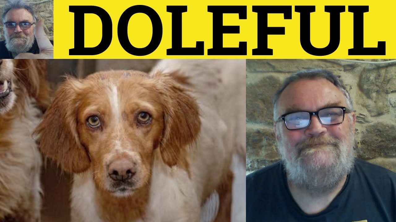 🔵 Doleful Meaning - Dolefully Defined - Doleful Examples - 501 Synonyms ...