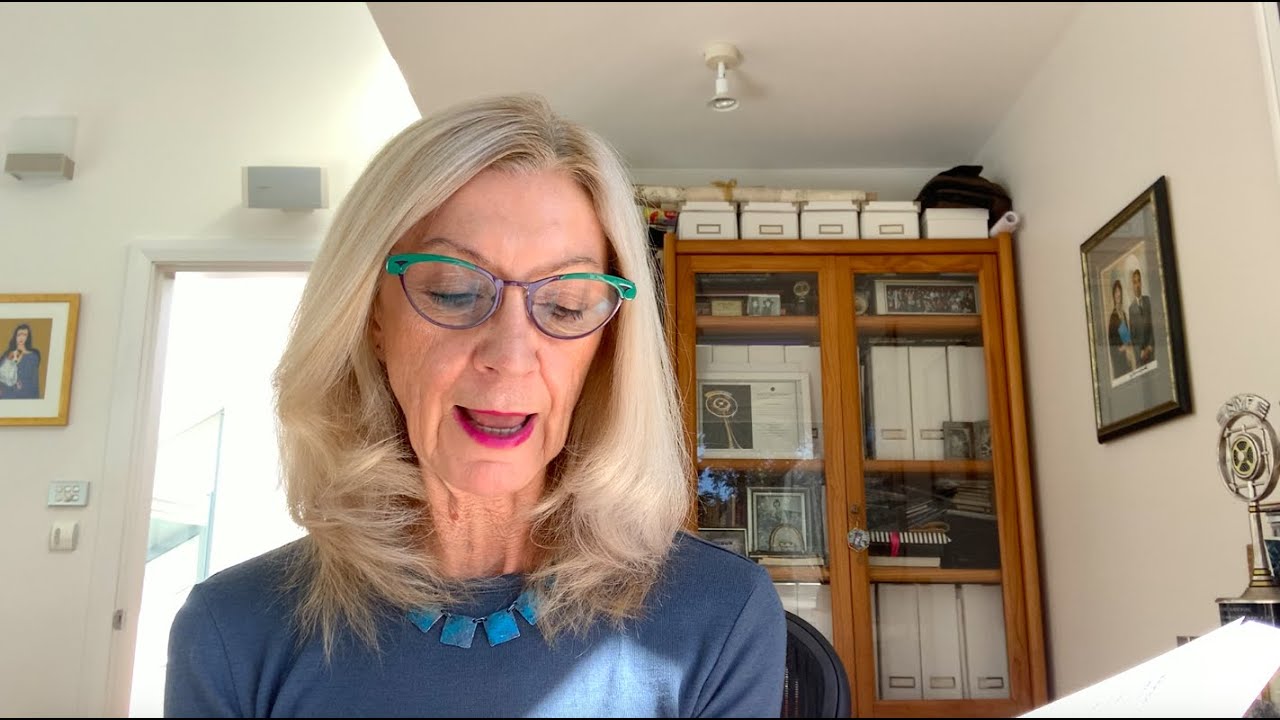 Robyn Ravlich reading from her book 'Skywriting: making radio waves ...