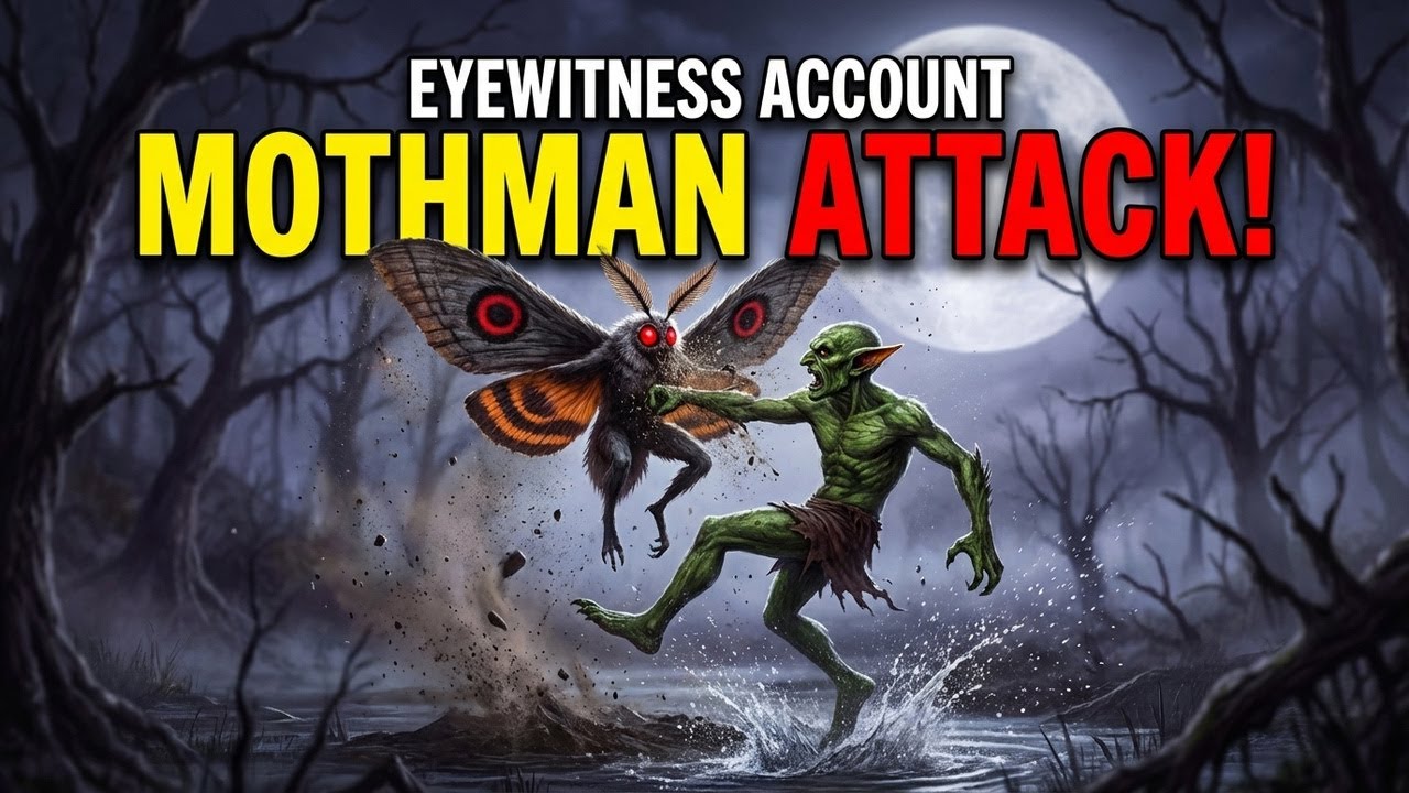 Eyewitness Account: Mothman Fights Unknown Creature | Paranormal ...