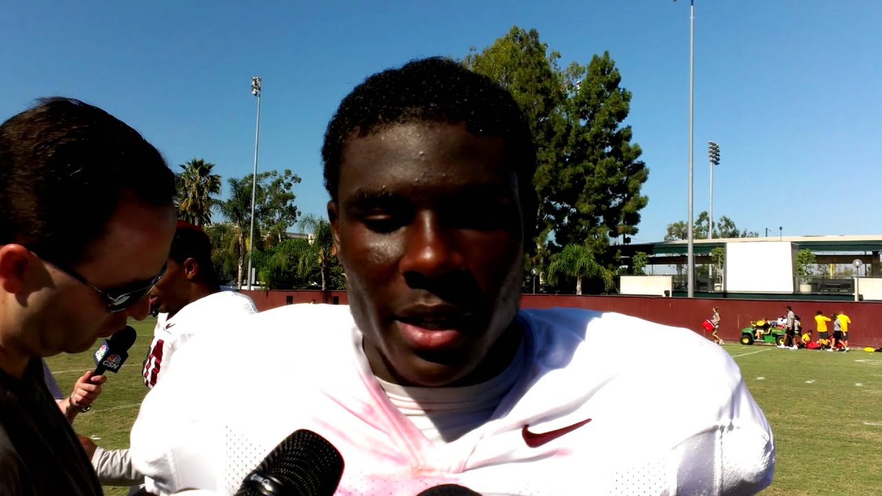 USC LB Dion Bailey, California Week - YouTube