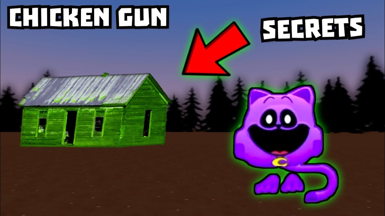 NEW SECRETS OF CHICKEN GUN UPDATE!! CATNAP EASTER EGG 😱 - YouTube