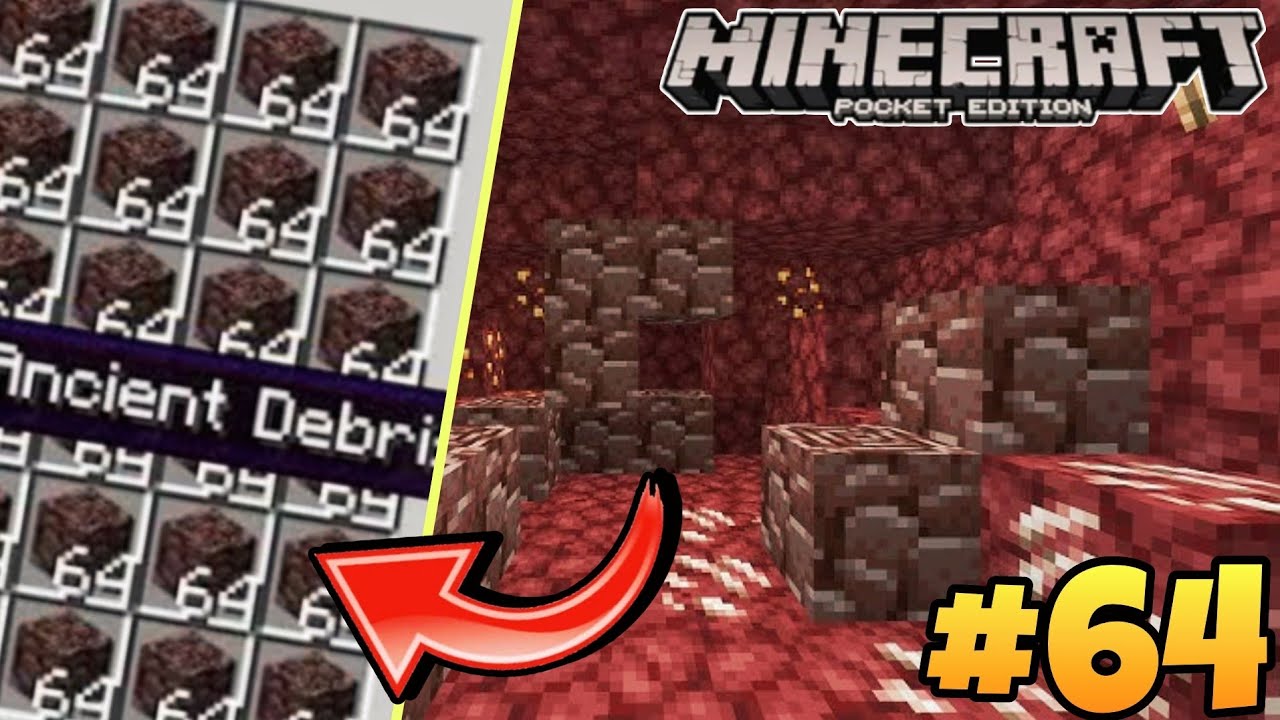 Mining Anciant Debrish With Different Methods ! Minecraft Survival ...