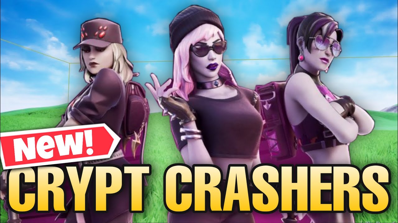 *NEW* CRYPT CRASHERS PACK! (Fortnite Bundle!) - YouTube