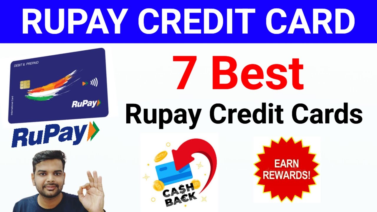 RUPAY CREDIT CARDS | 7 BEST RUPAY CREDIT CARD 🔥🔥🔥🔥🔥🔥 - YouTube