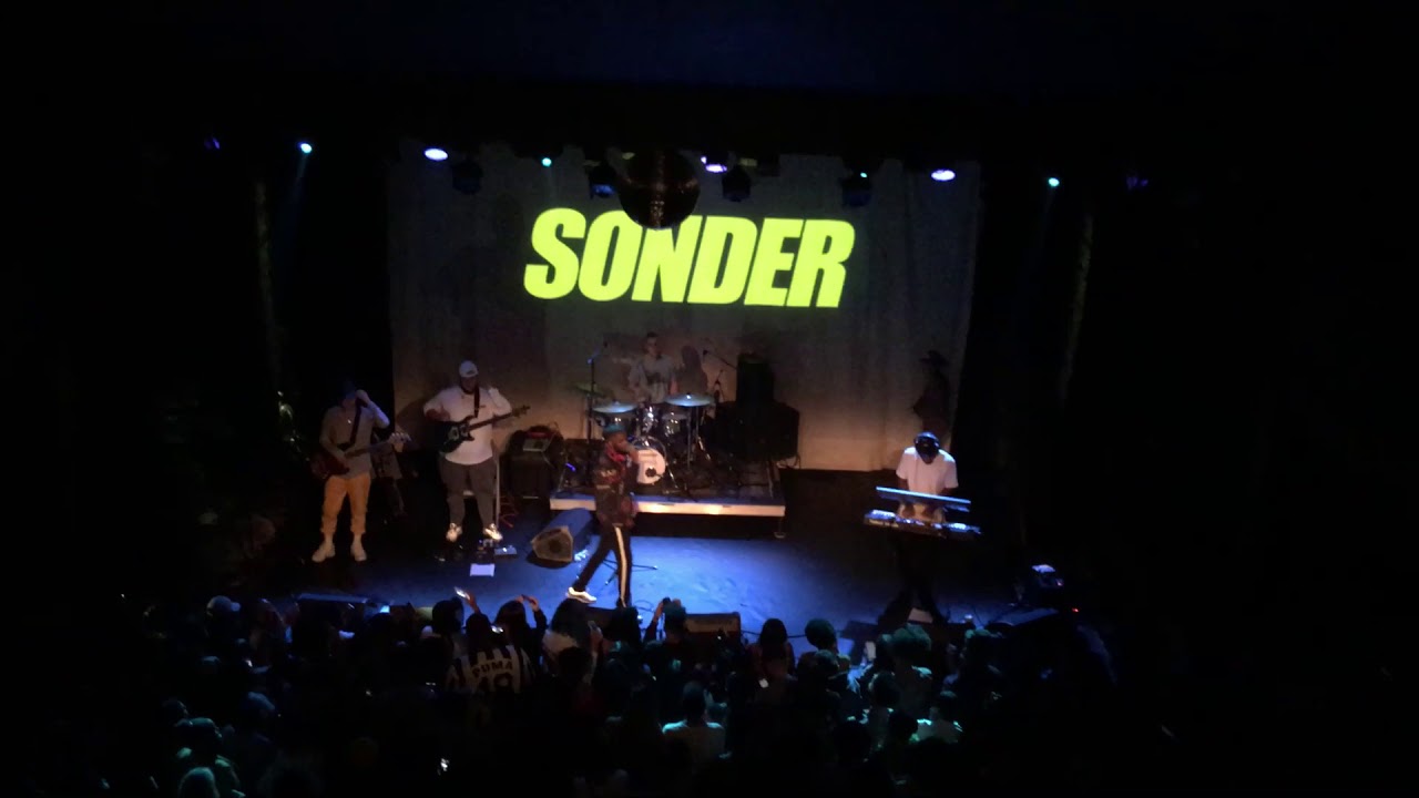 SONDER "TOO FAST" (LIVE IN BROOKLYN 9/18/17) - YouTube