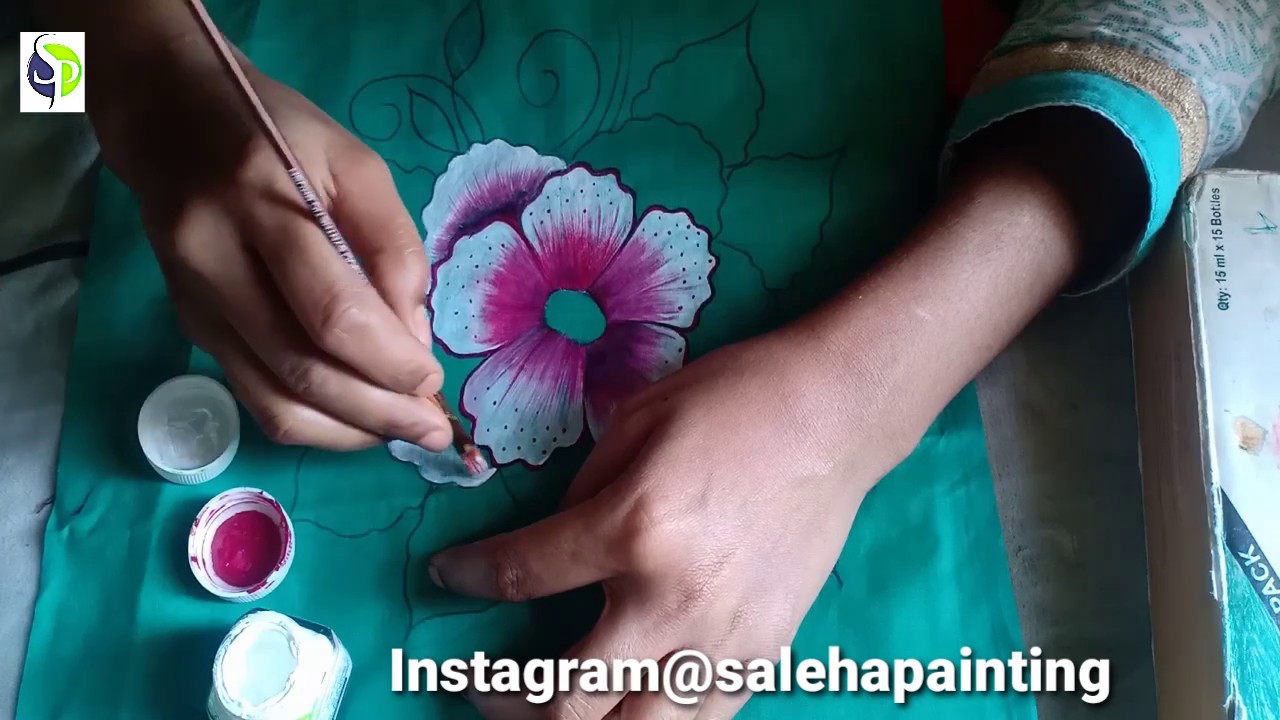 Painting tutorial new painting design and easy design. - YouTube