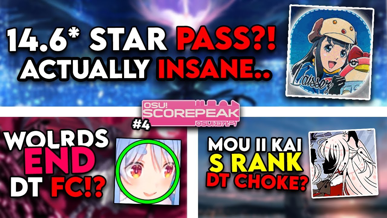 The New Highest Star Pass In osu! Is Ridiculous... | Chicony Popoff ...