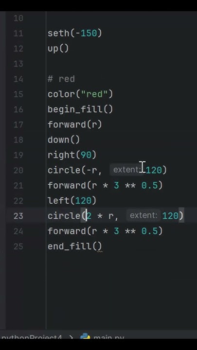 Chrome Logo With Python Python Pythonprogramming Coding Shorts Fyp Programming