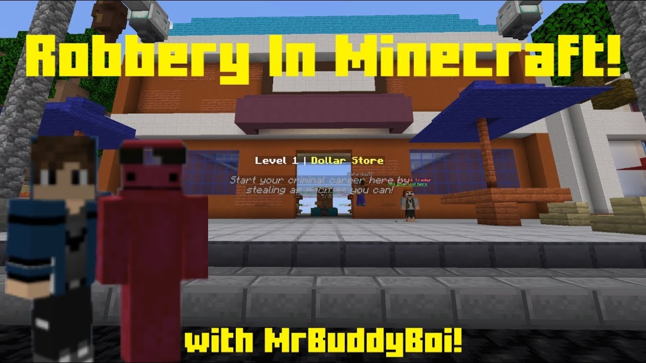 New Robbery Gamemode in Minecraft! - YouTube