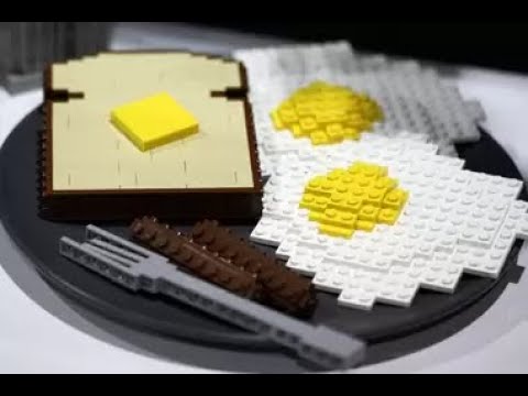 Stop Motion Lego Food! (breakfast) - YouTube