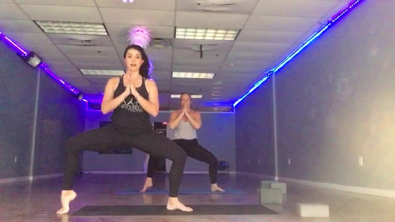 Yoga with Flip Your Dog Yoga~ Power Yoga FYD FULL YOGA CLASS* - YouTube