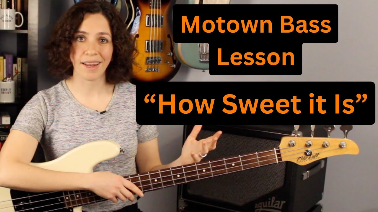 Learn How To Play An Easy Motown Bass Line - How Sweet It Is by Marvin ...