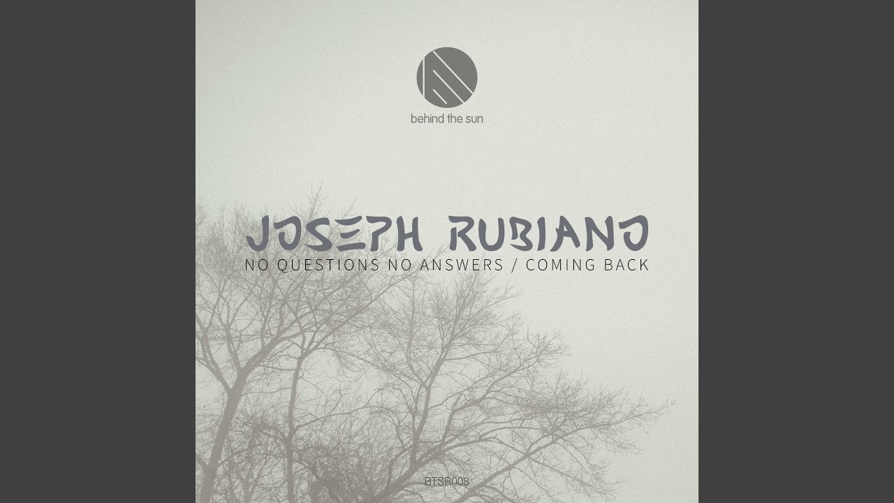No Questions No Answers (Original Mix) - YouTube